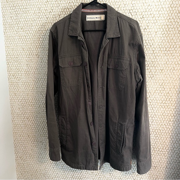 The Normal Brand | Jackets & Coats | Normal Brand Terry Tucker Jacket ...